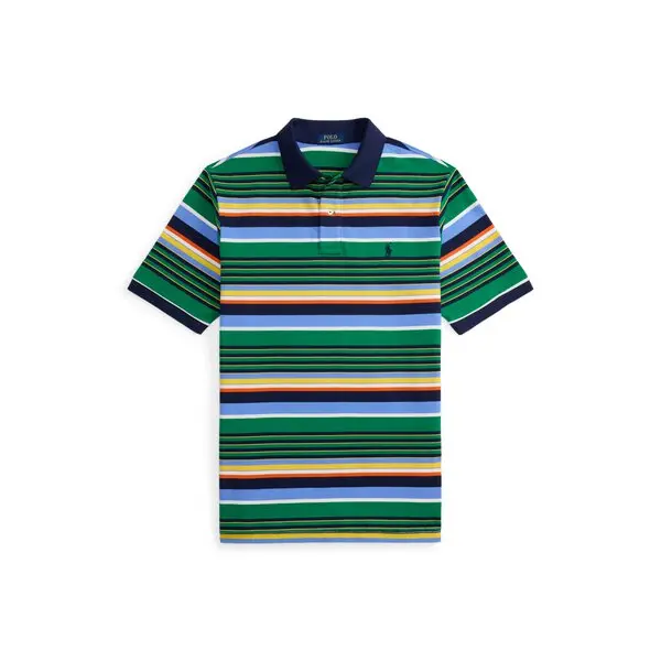 Ralph Lauren Striped Mesh Polo Shirt