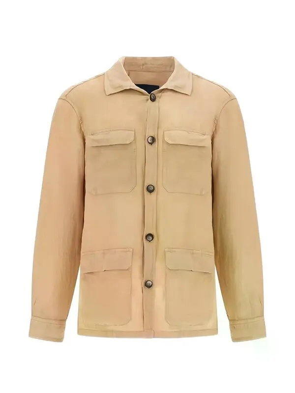 Herno Four-pocket Shirt - Neutrals