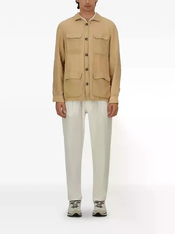 Herno Four-pocket Shirt - Neutrals