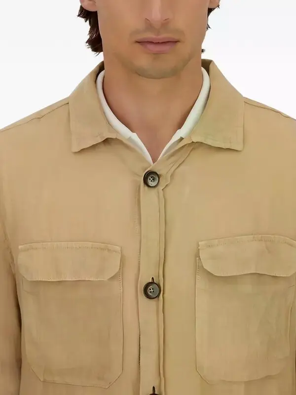 Herno Four-pocket Shirt - Neutrals