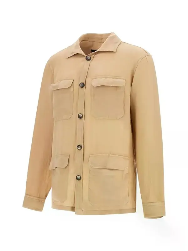 Herno Four-pocket Shirt - Neutrals