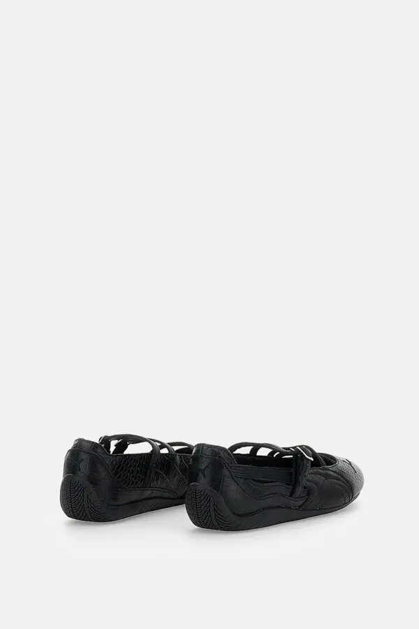 PUMA Speedcat Ballet Croc Ballerina Sneakers - Black
