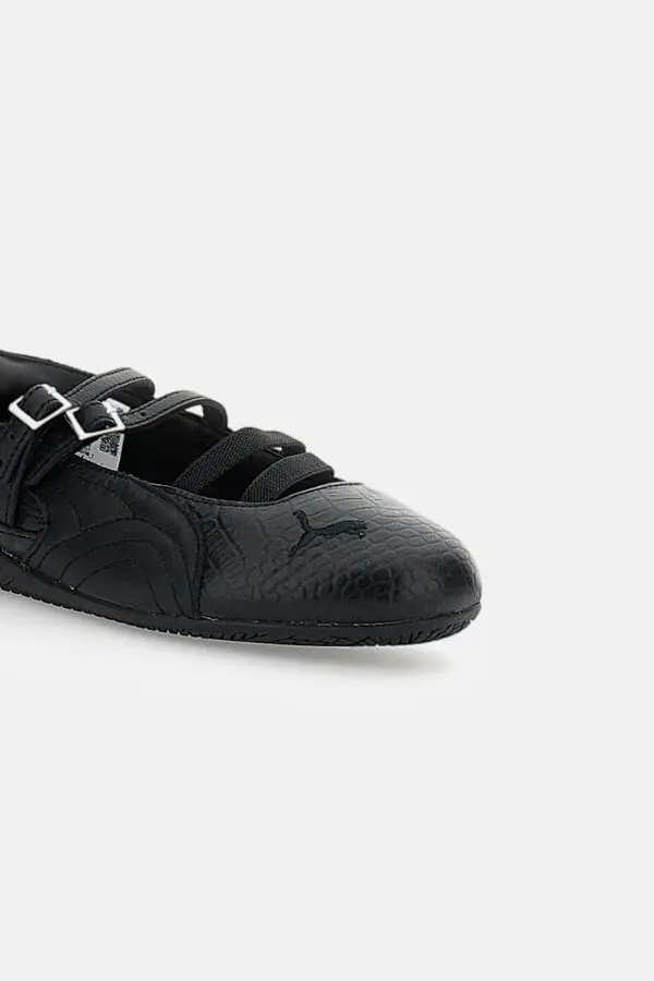 PUMA Speedcat Ballet Croc Ballerina Sneakers - Black