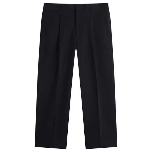 LE PERE Pleated Cotton Trousers