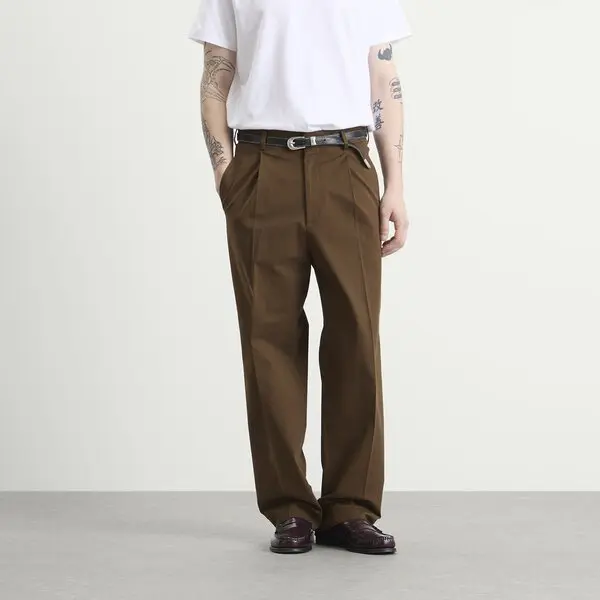 LE PERE Pleated Trousers