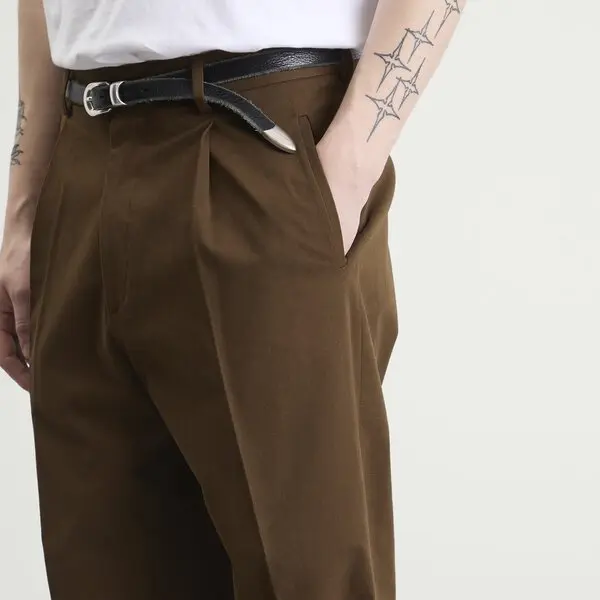 LE PERE Pleated Trousers