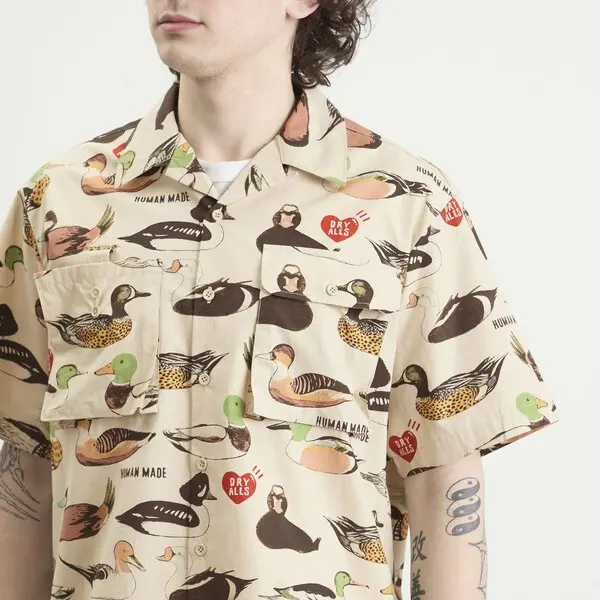 HUMAN MADE Decoy Duck Printed Shirt