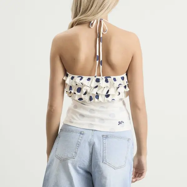 DAMSON MADDER Zazie Jersey Halter Top