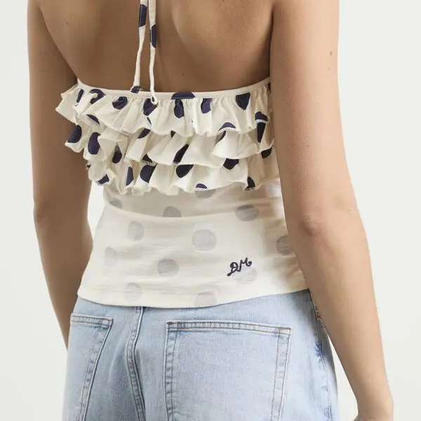 DAMSON MADDER Zazie Jersey Halter Top