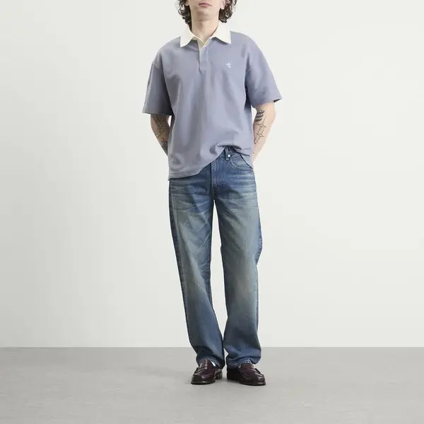 LE PERE Short Sleeve Rugby Polo