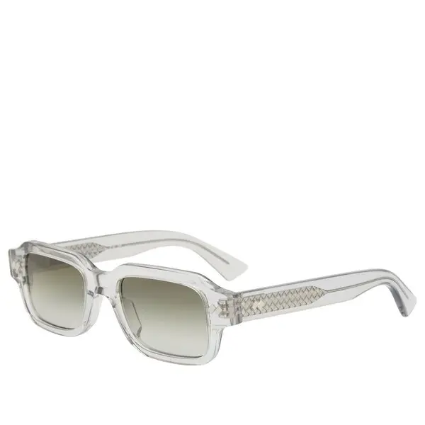 Bottega Veneta Bv1442s Sunglasses - Grey/green