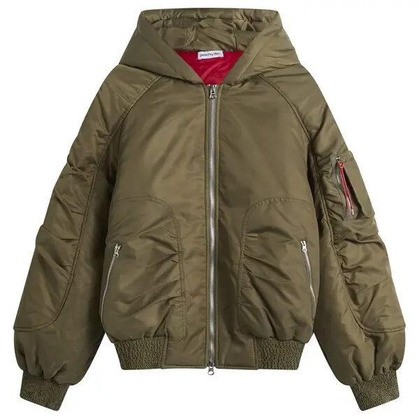 PEACHY DEN The Penny Flight Jacket