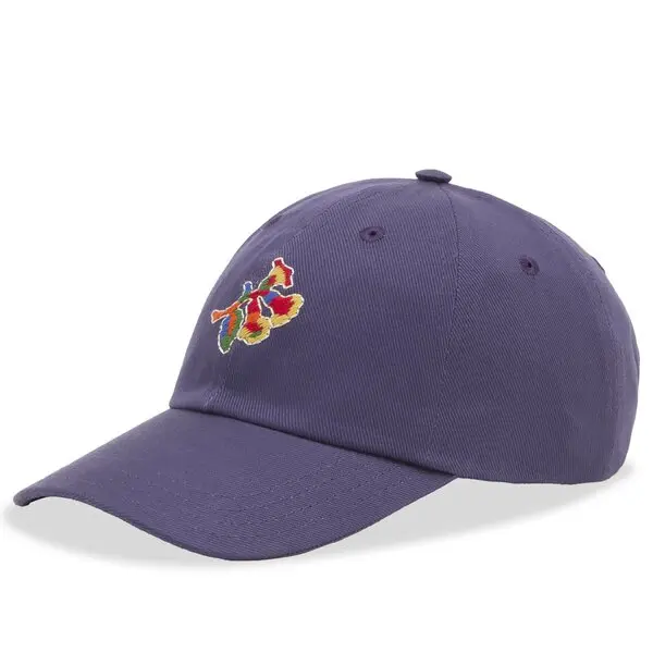 DRAKE'S Tapisserie Baseball Cap - Blue