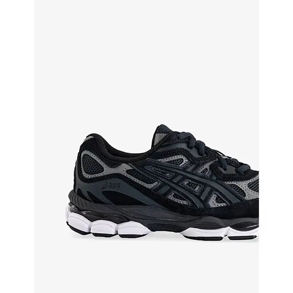 Asics Gel-nyc Suede And Mesh Trainers - Graphite Grey Graphi