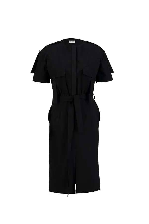 MA MULIER Arnat Belted Midi Dress