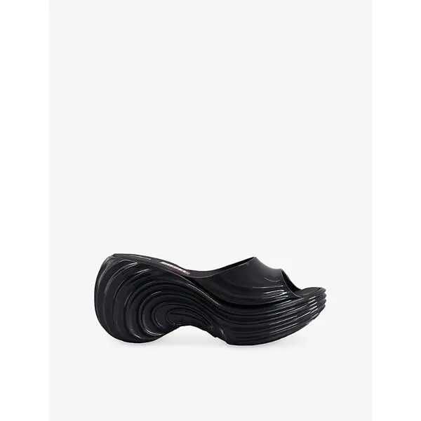 Melissa X Diesel Pvc Platform Sandals - Black