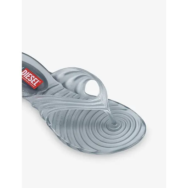 Melissa X Diesel Quantum Jelly Thong Sandals - Transparent