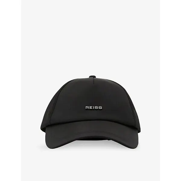 REISS Emery Baseball Cap - Black