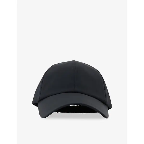 REISS Caleb Brand-embroidered Woven Cap - Navy