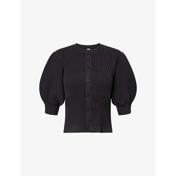 CFCL Balloon Sleeve Knitted Cardigan