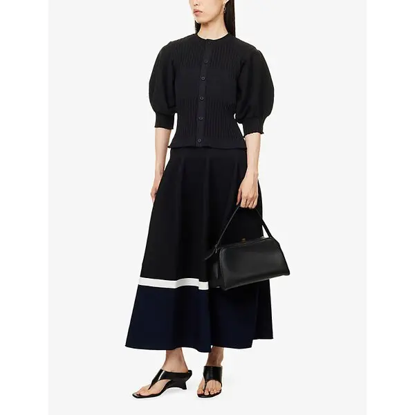 CFCL Balloon Sleeve Knitted Cardigan