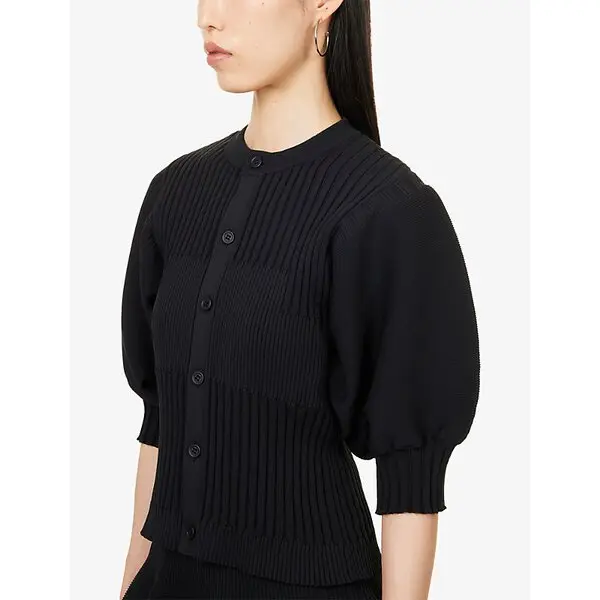 CFCL Balloon Sleeve Knitted Cardigan