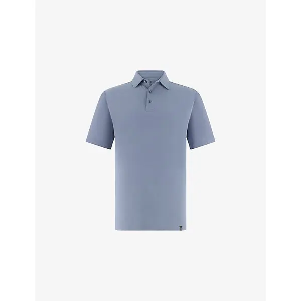 Boggi Milano Regular-fit Stretch Pima Cotton Polo Shirt