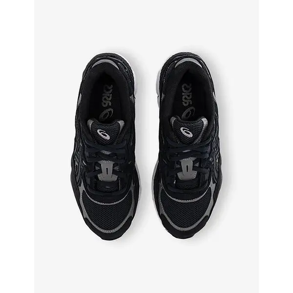 Asics Gel-nyc Suede And Mesh Low-top Trainers - Graphite Grey Graphi