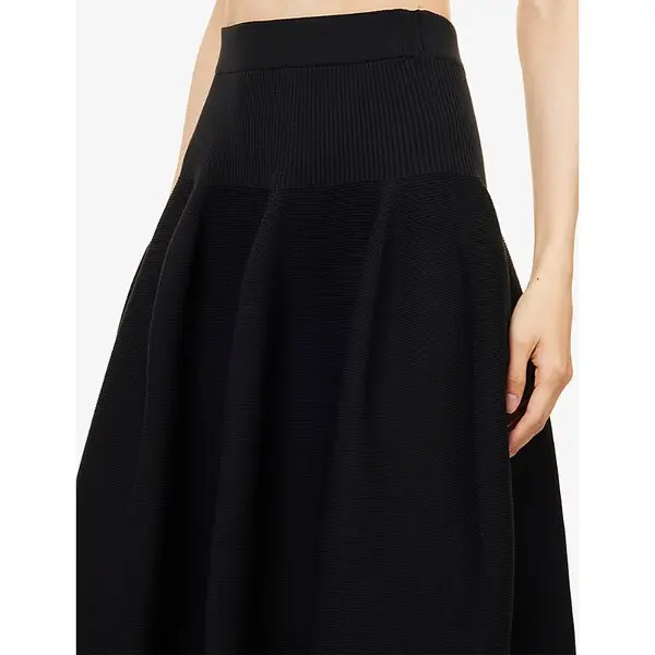 CFCL Pottery Gathered Knitted Midi Skirt