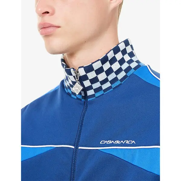 Casablanca Cyber Tricot Track Woven Jacket