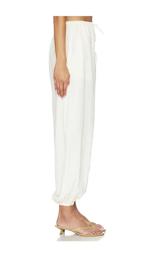 EAVES Leny Parachute Pant - Ivory