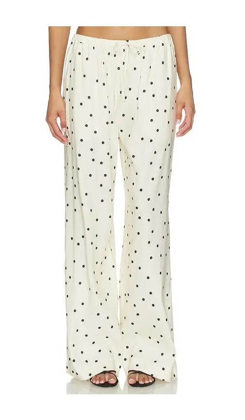 Tularosa Polka Dot Wide Leg Pants