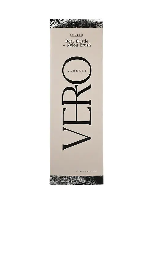 VERO LINEAGE Polish Boar Bristle And Nylon Brush