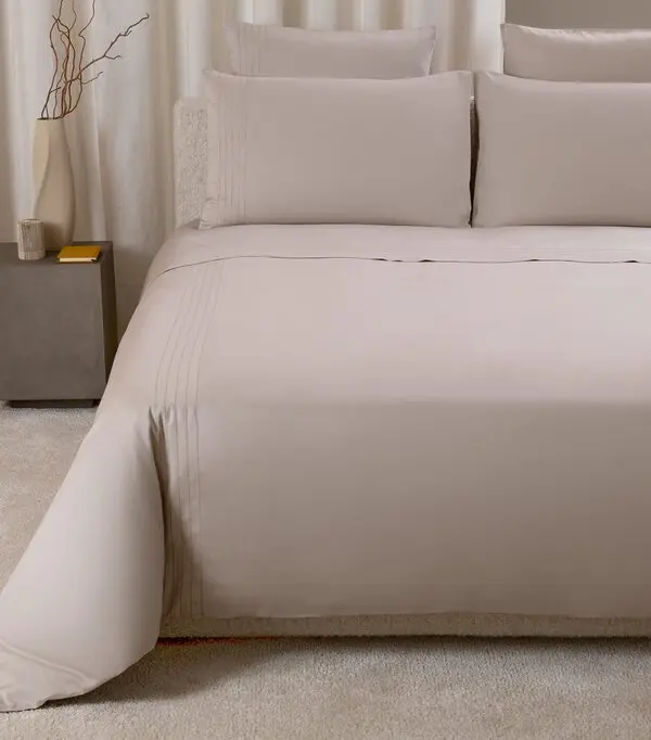 Frette Lush Ajour Duvet Cover - Grey