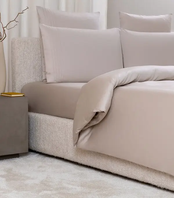 Frette Lush Ajour Duvet Cover - Grey
