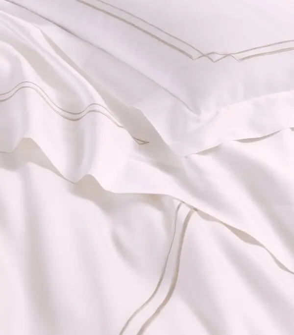 Frette Layering Embroidery Duvet Cover
