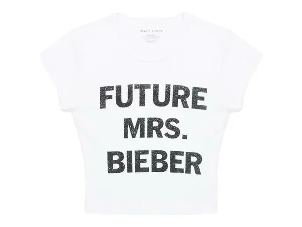 SKYLRK Justin Bieber Coachella 2026 Future T-shirt - White