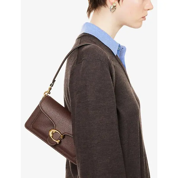 COACH Tabby Two-compartment Leather Shoulder Bag - Maple