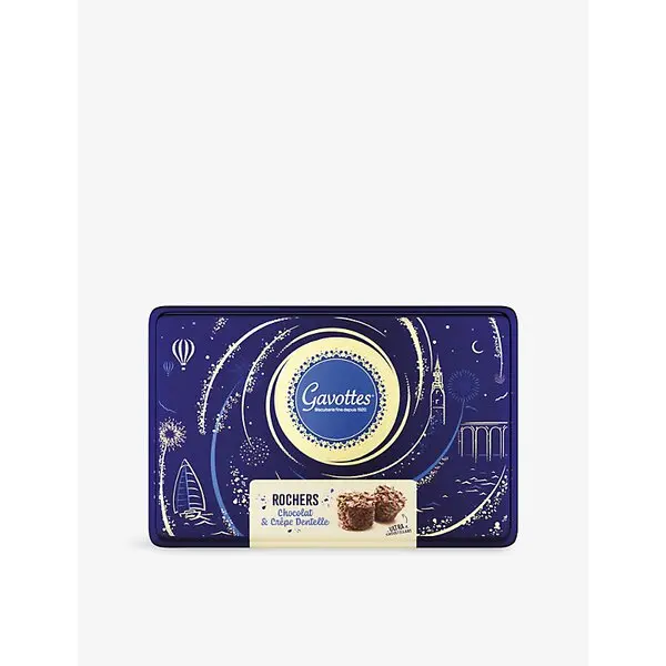 MAISON GAVOTTES Rochers Dentelles With Chocolate Travels Tin 130g - One-color