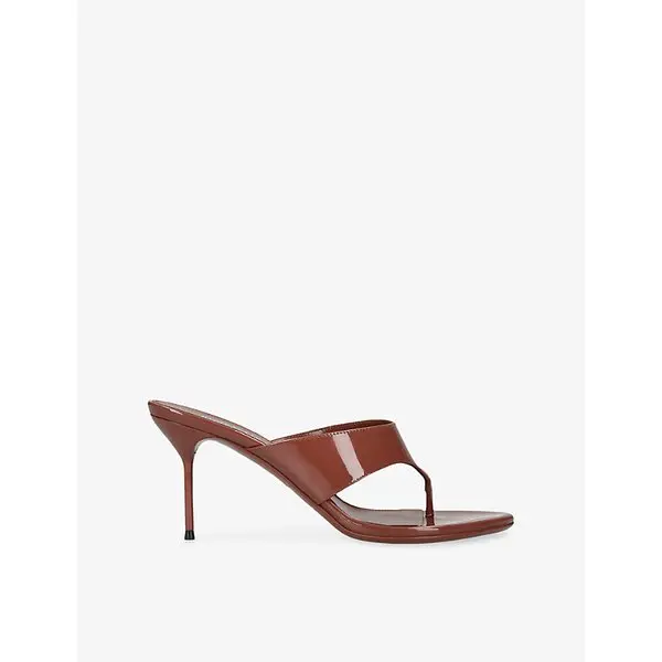 Paris Texas Lidia Thong 70 Leather Mules