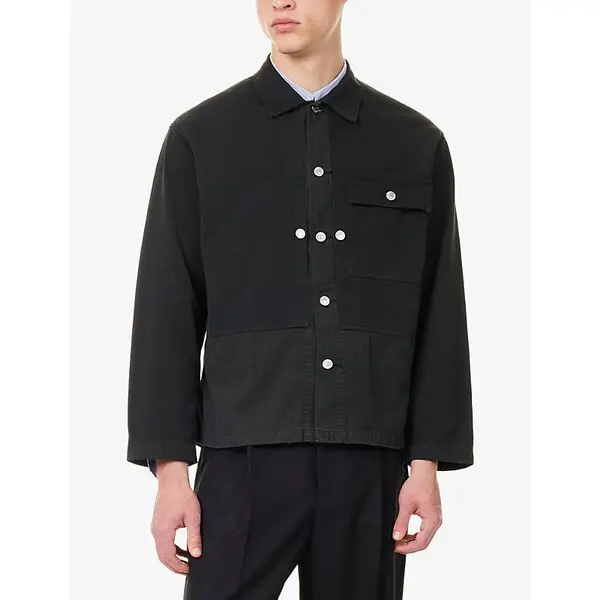 A.PRESSE Vintage Usma Hbt Cotton Jacket
