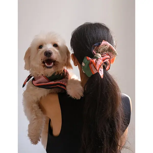 ST.PIA Belong Small Printed Cotton Bandana