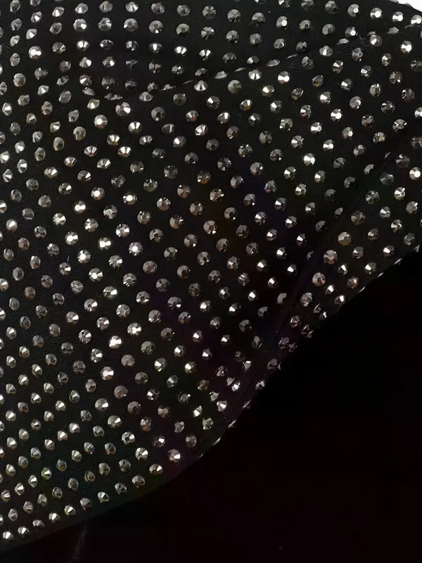 Roland Mouret Embellished Strapless Maxi Dress - Black