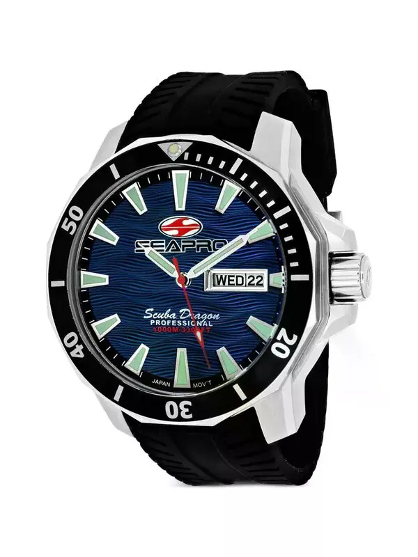 SEAPRO Scuba Dragon 48mm Diver Watch - Blue