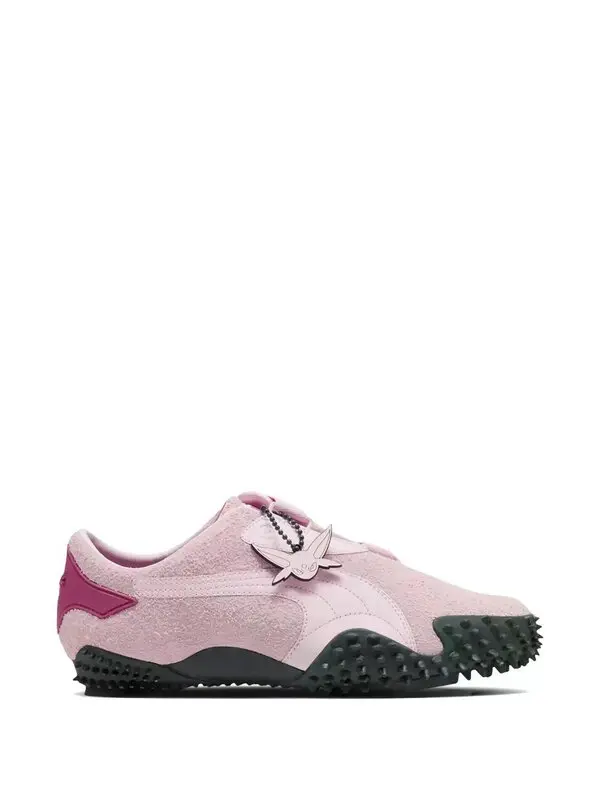 PUMA X Pokémon Espeon Lace-up Leather Sneakers - Pink