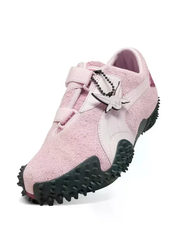 PUMA X Pokémon Espeon Lace-up Leather Sneakers - Pink