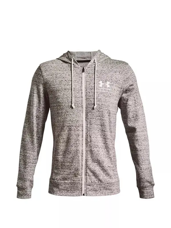 Under Armour Rival Terry Lc Fz Marl-pattern Zip-up Hoodie