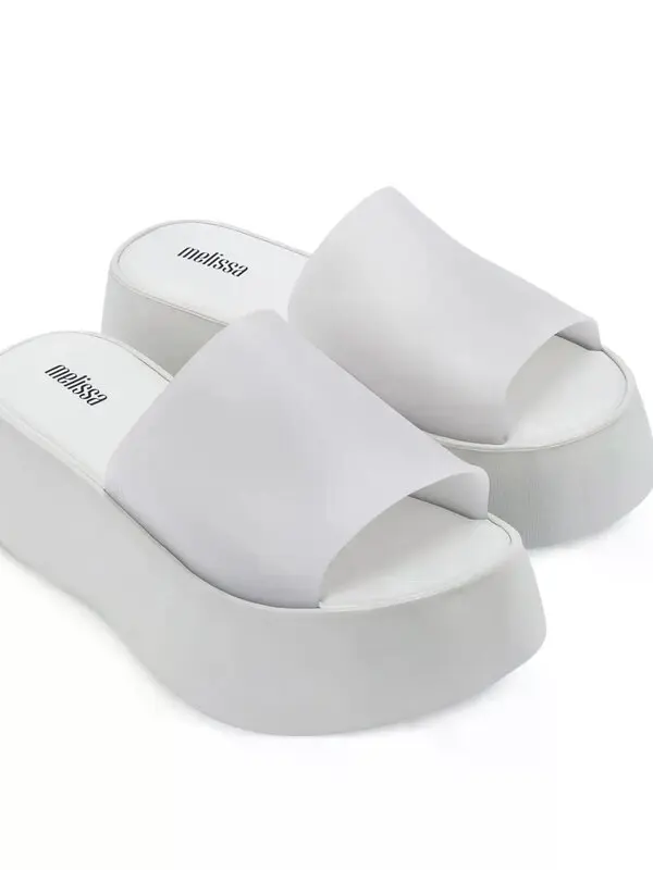 Melissa Becky Platform Sandals - Grey