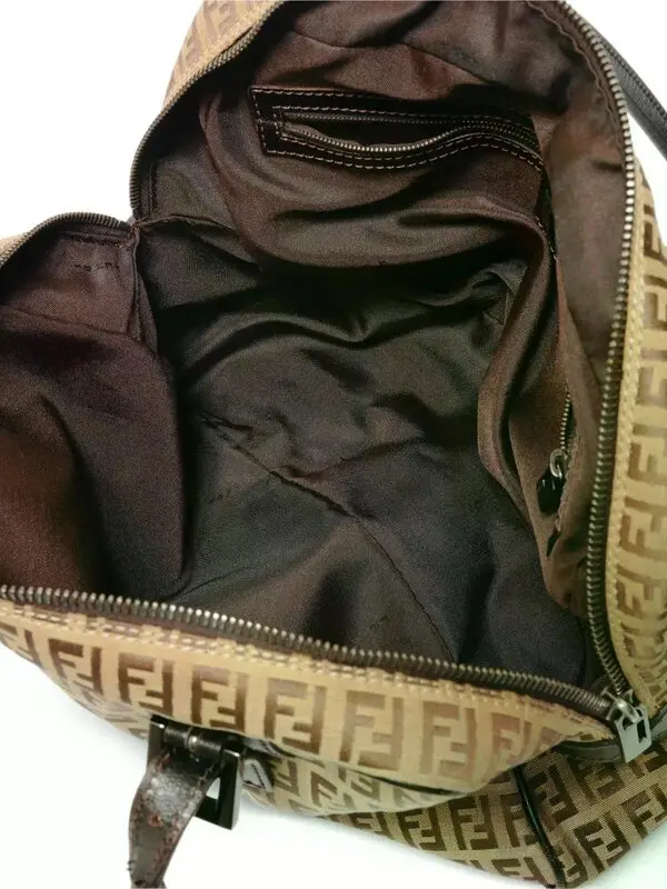 Fendi Zucchino Canvas Handbag