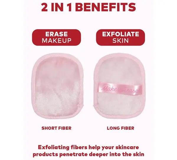 MAKEUP ERASER Spritz Please Multi-pack Reusable Makeup Wipe Set - No Color